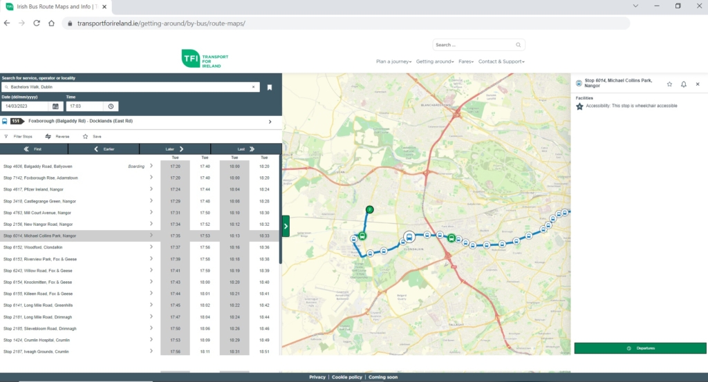 Bus Stops - National Transport